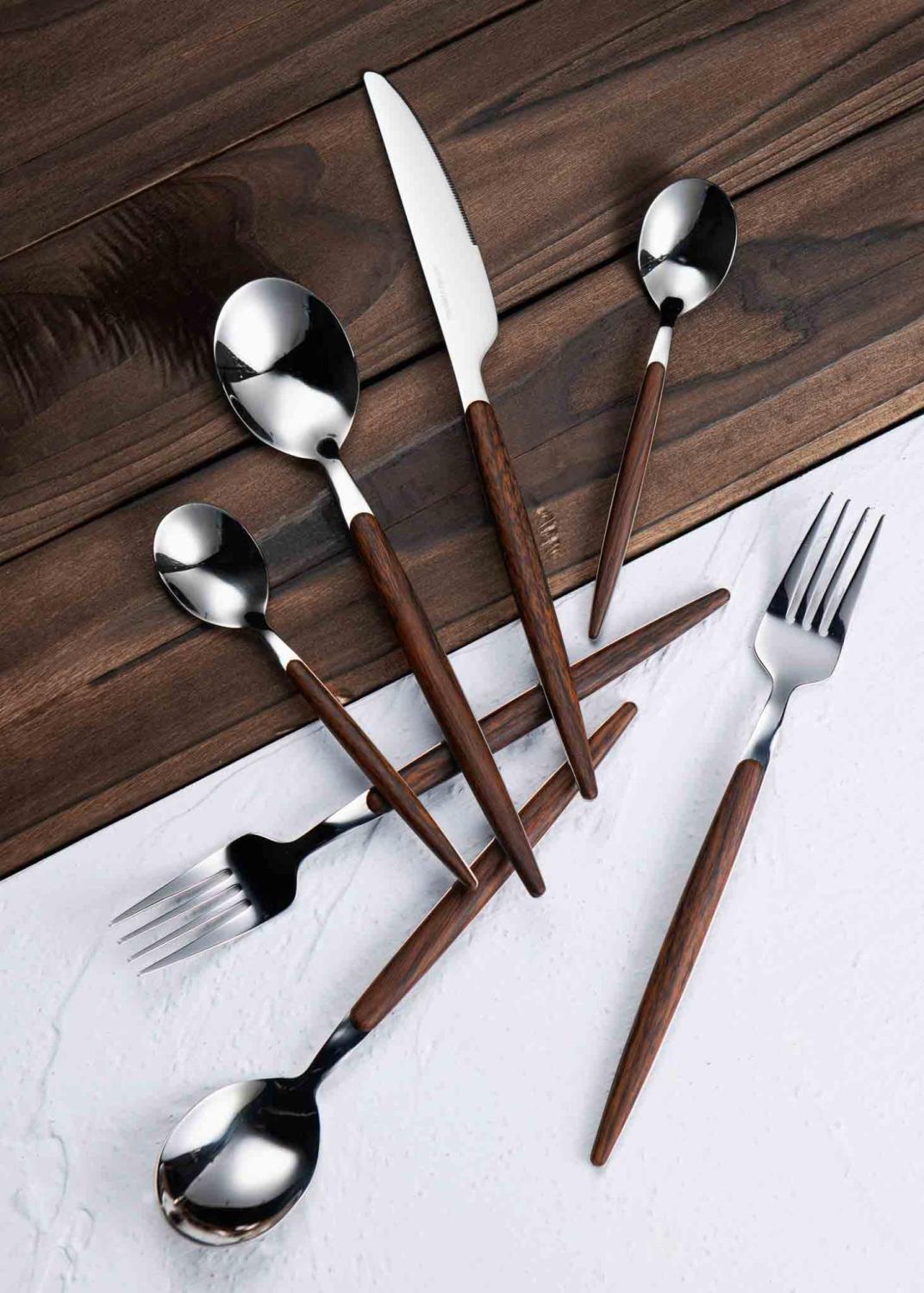 Modern House - North Bestikksett 16 deler brun | Kremmerhuset