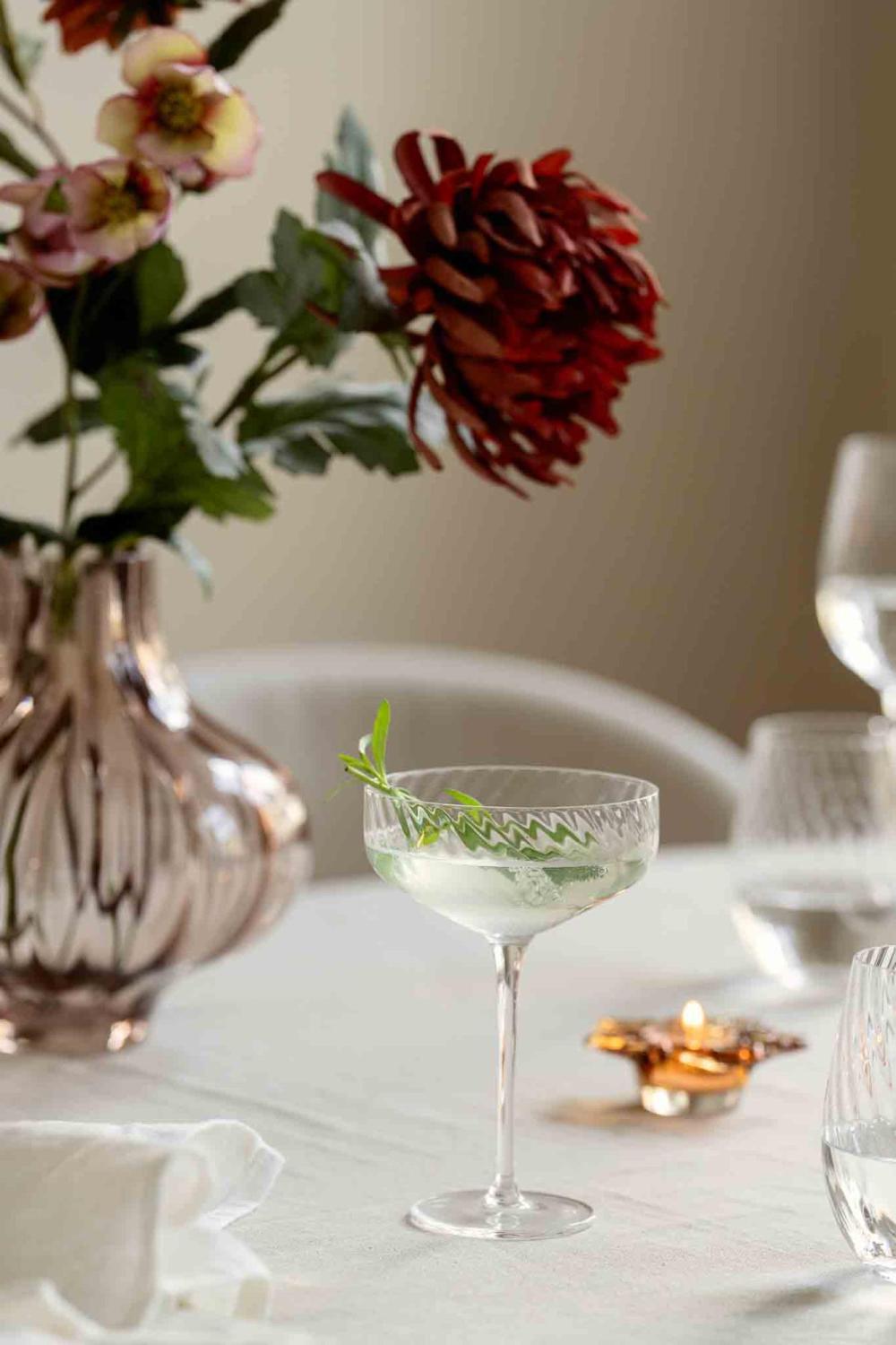 Champagne glass Valerie 4pk | Kremmerhuset