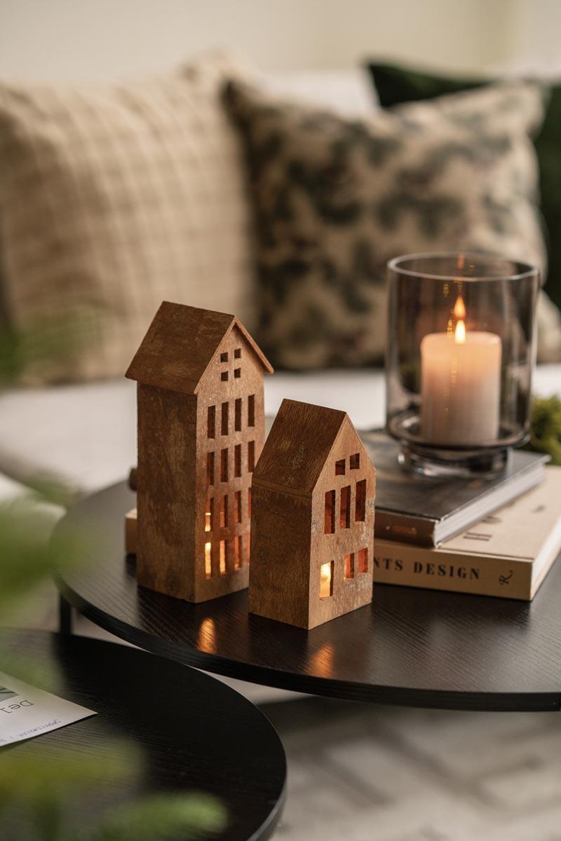 Kanelhus Telys H:23cm | Kremmerhuset