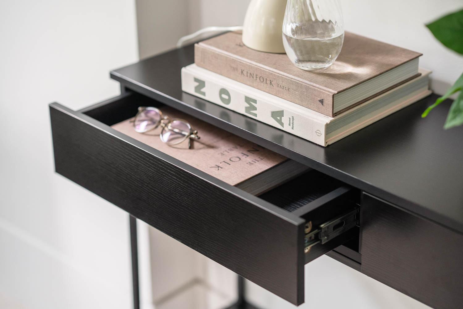 Konsollbord med skuff 110 cm | Kremmerhuset