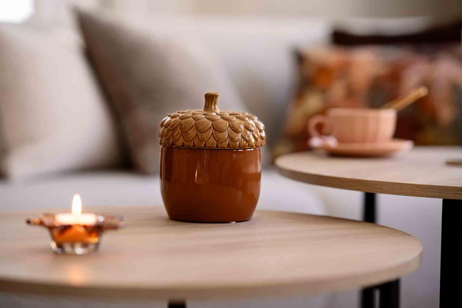 Sofabord Naima lys eik rund Ø70cm | Kremmerhuset