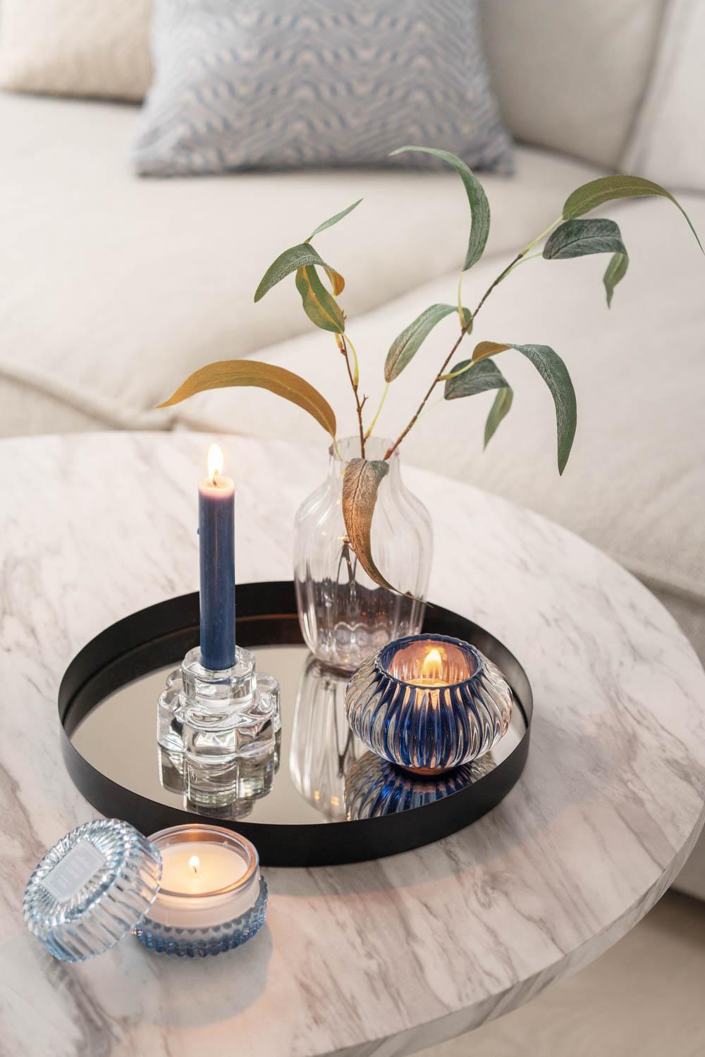 Vase Markblomst 15 cm klar | Kremmerhuset