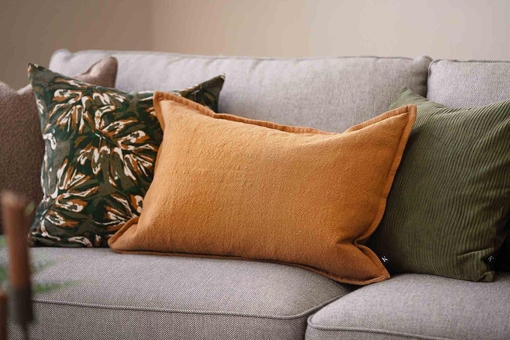 Putetrekk Lina 40x60cm gul | Kremmerhuset