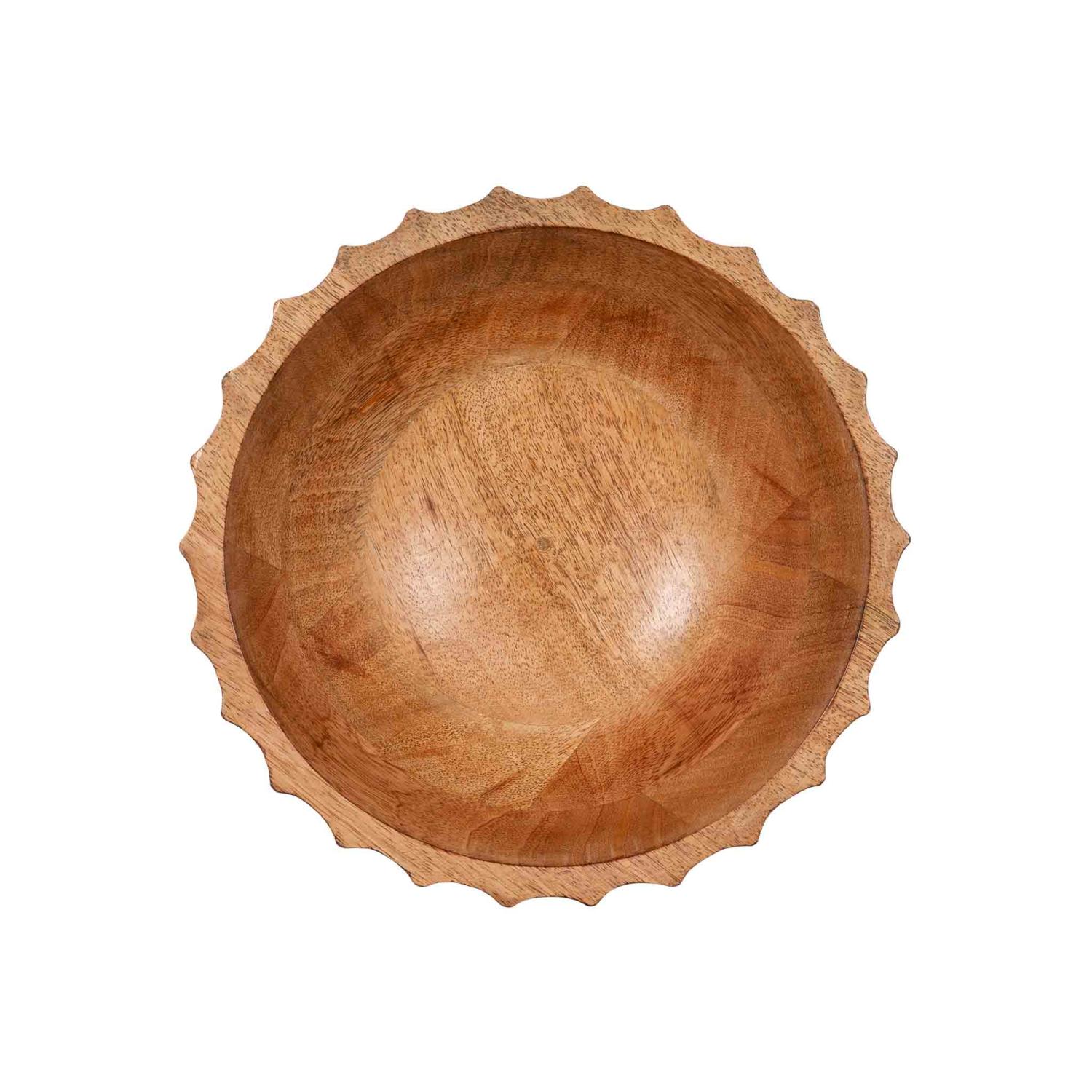 Dekorbolle Piper mangotre 25cm | Kremmerhuset