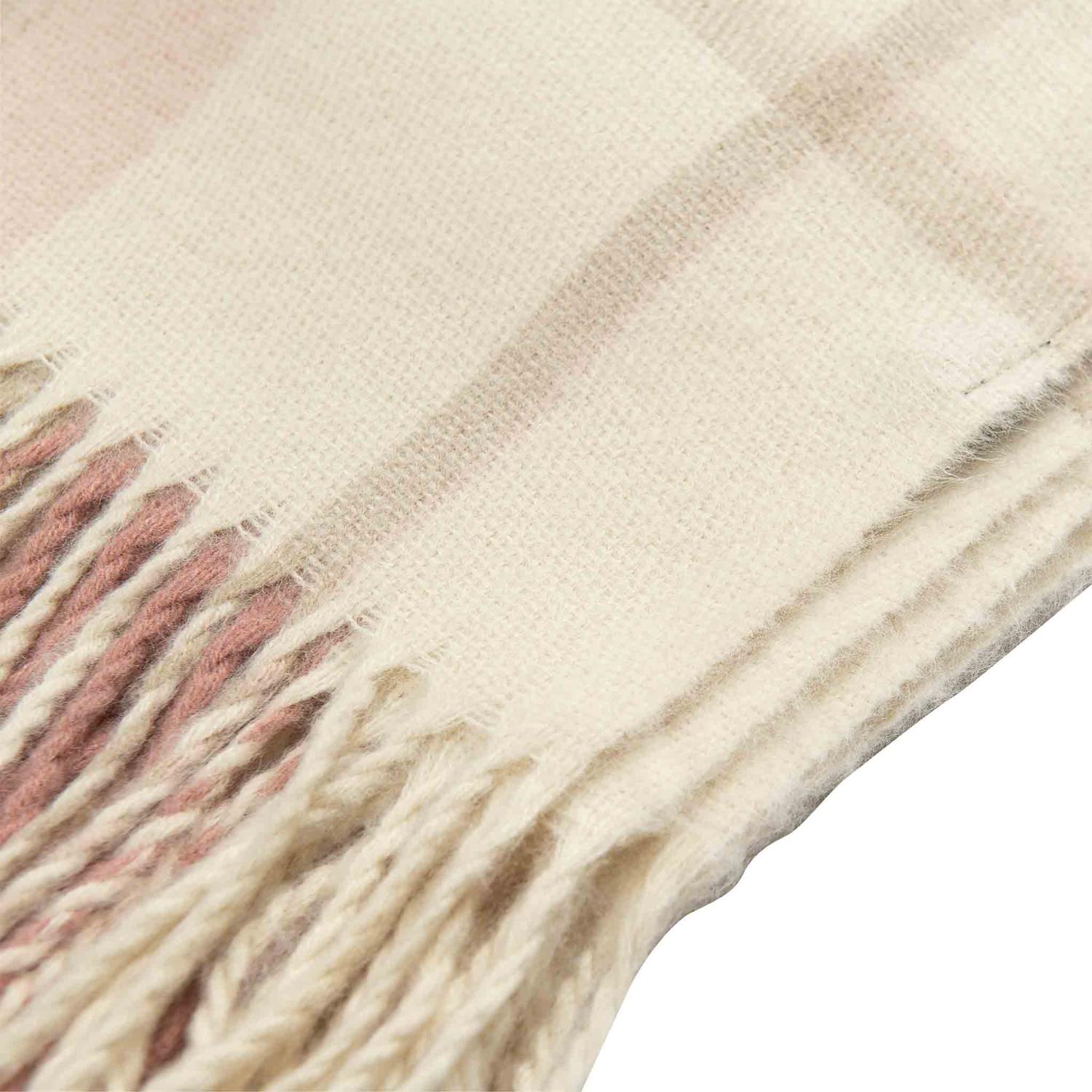 Pledd Tartan 130x170 cm rosa | Kremmerhuset