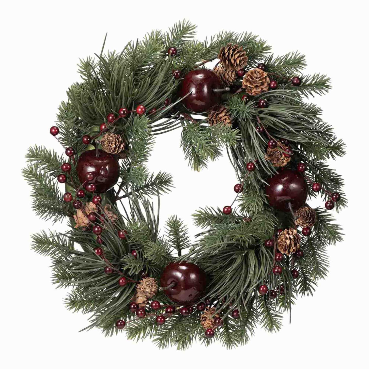 Krans med epler 33cm | Kremmerhuset